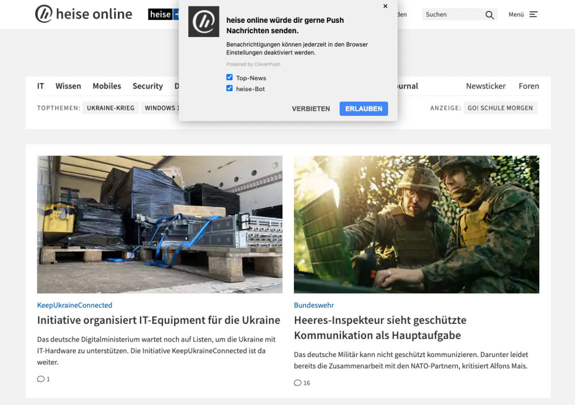 Web Push Notifications: Grundlagen, Tipps und Anbieter - CRM Blog