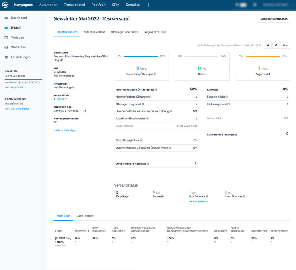 Brevo im Test: Praxiserfahrungen mit dem Tool (2024) - CRM Blog
