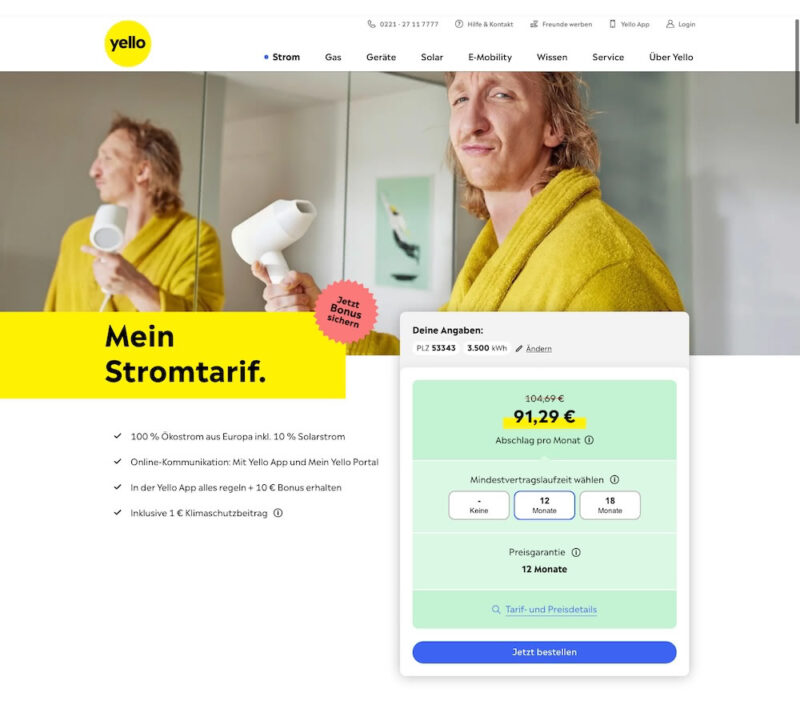 Customer Experience bei Energieversorgern: Yello Strom zeigt, wie es ...